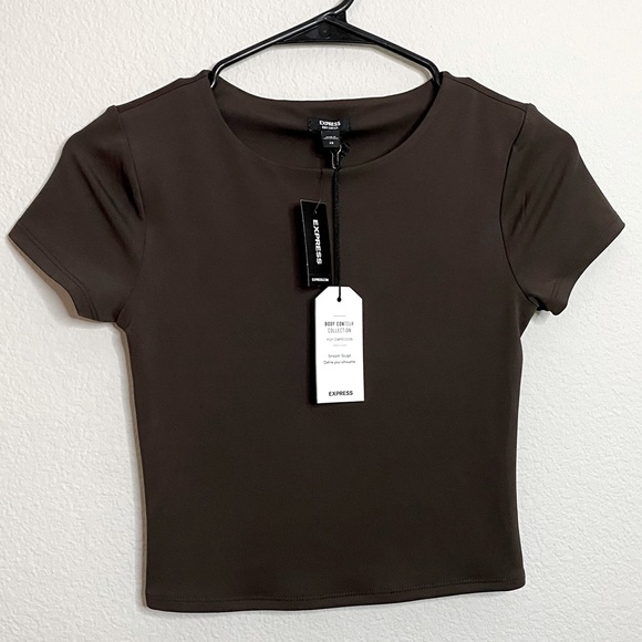Express | Tops | Nwt Express Body Contour Tee | Poshmark